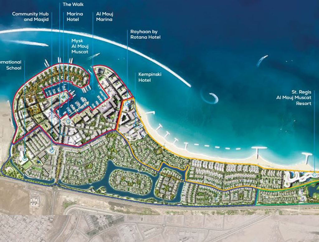 Al Mouj Muscat – المعهد العربي لإنماء المدن